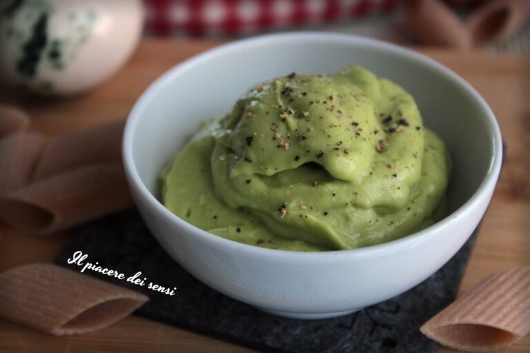 Salsa di avocado al limone - Il piacere dei sensi